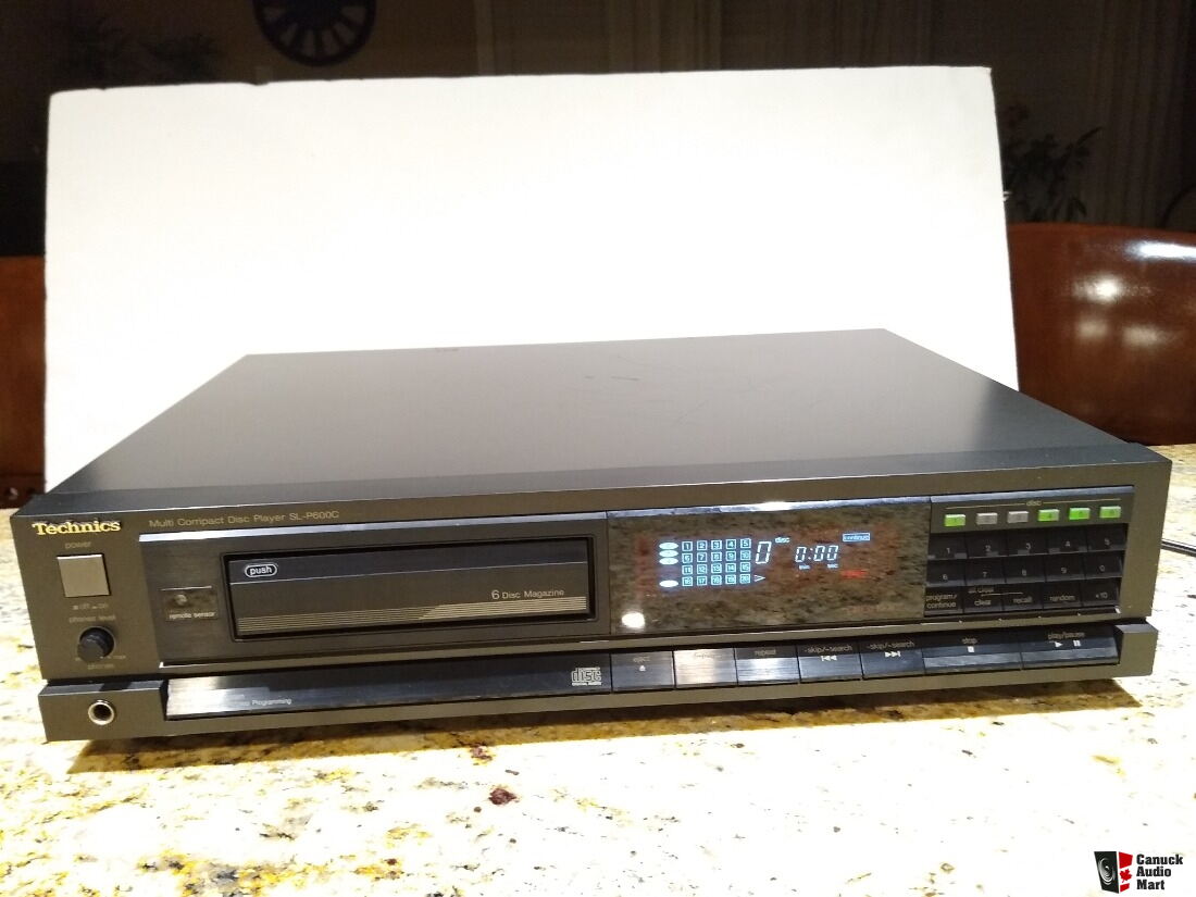 High Quality Technics Compact Disc Player Model # SL-P600C Photo ...