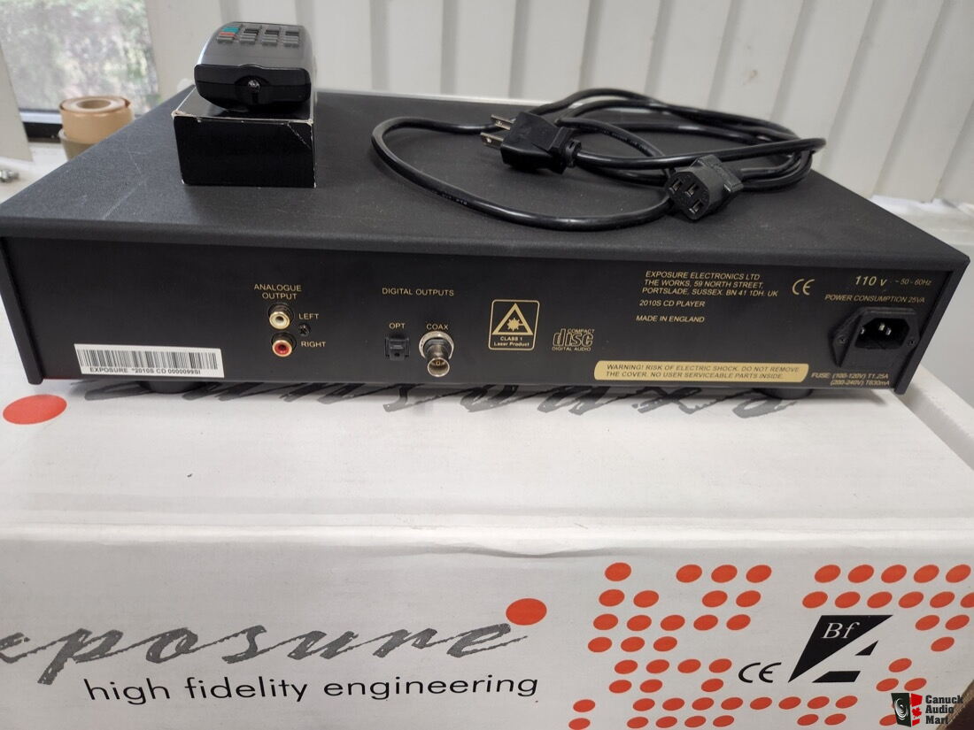 Exposure 2010S CD player Photo #3983864 - Canuck Audio Mart