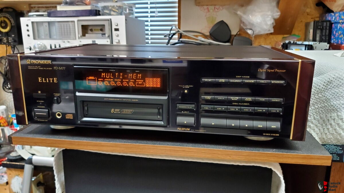 Rare Pioneer Elite PD-M77 CD Player Photo #3983965 - Canuck Audio Mart