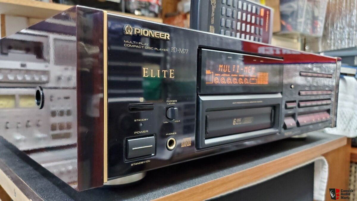 Rare Pioneer Elite PD-M77 CD Player Photo #3983967 - Canuck Audio Mart