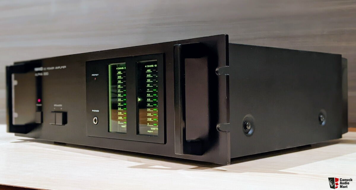 Nikko Alpha 220 Power Amplifier / Fully restored / Re-Capped / Fully ...