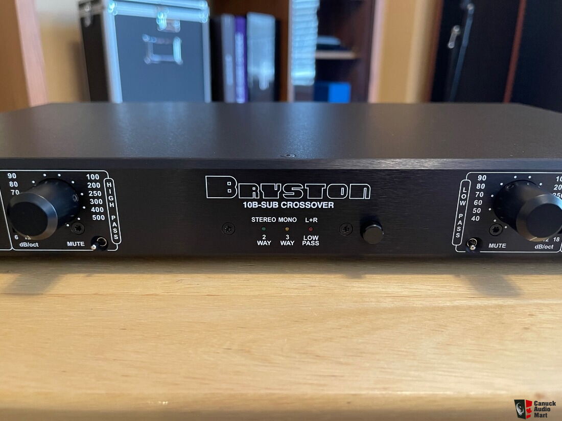 Bryston 10B-SUB Crossover (Balanced XLR Pro Version) - Mint Photo ...