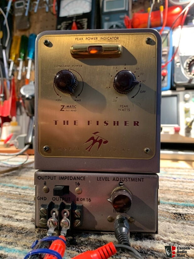 Fisher 80-AZ Tube Power Amplifier For Sale - Canuck Audio Mart
