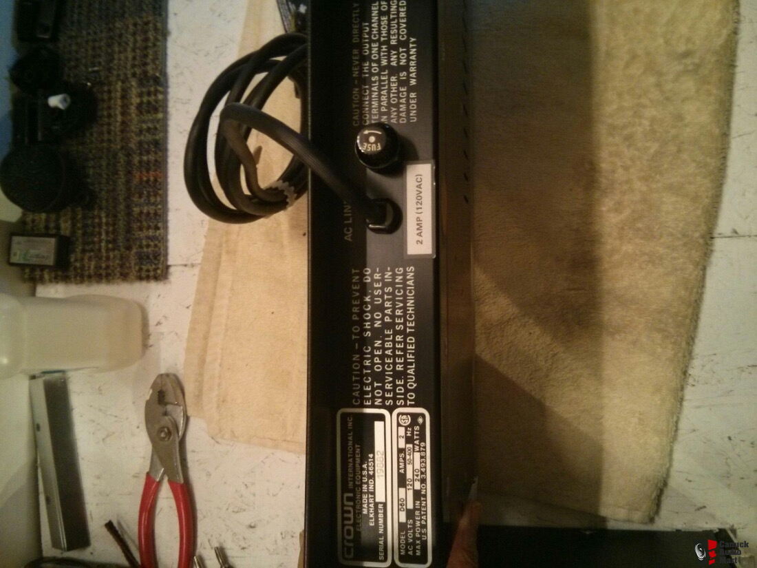 Crown D60 Amp / OC-150 Output Control Center Photo #3992489 - Canuck ...