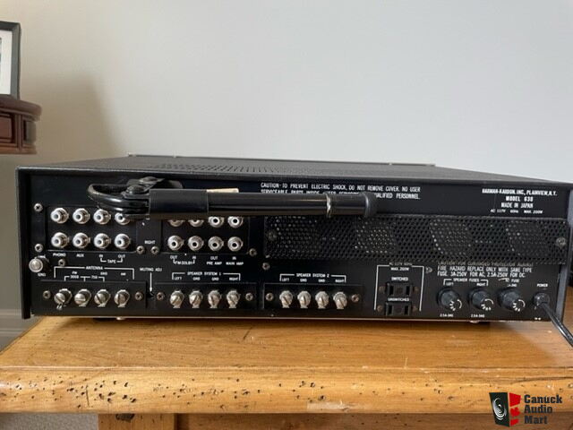 Harman Kardon 630 Twin Power Stereo Receiver Photo #3992933 - UK Audio Mart