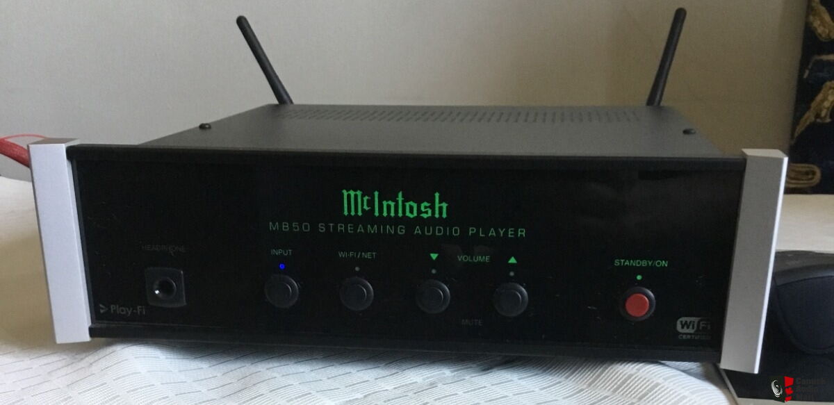 McIntosh MB 50 Streamer Dealer Ad - Canuck Audio Mart