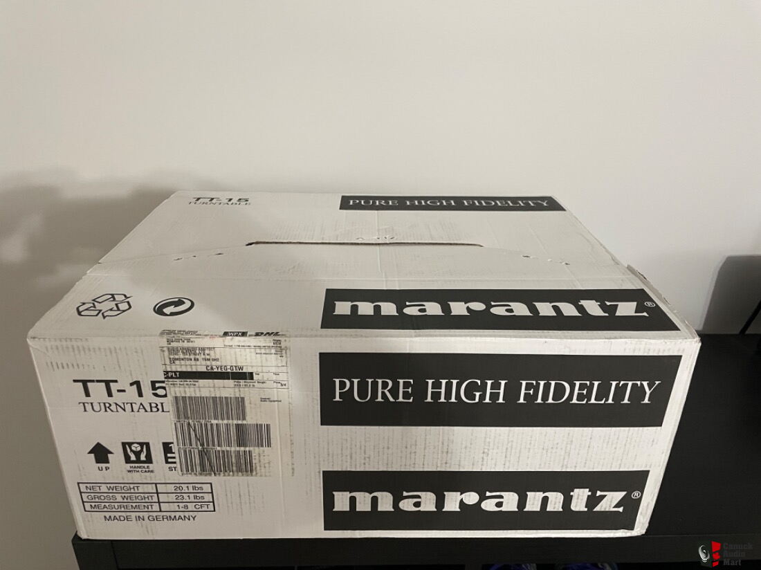 Marantz TT-15S1 Belt Drive Turntable with Hana EL MC Cartridge Photo ...