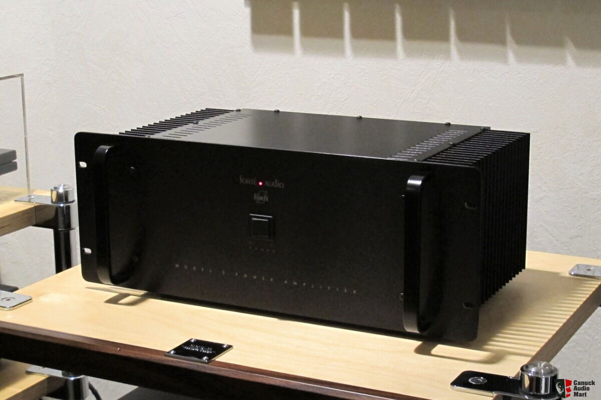 Forte Model 3 power amplifier - EXCELLENT !!! Photo #3997773 - US Audio ...