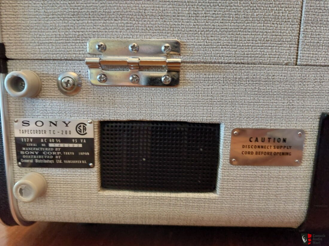 Sony TC200 Photo #3997941 - Canuck Audio Mart