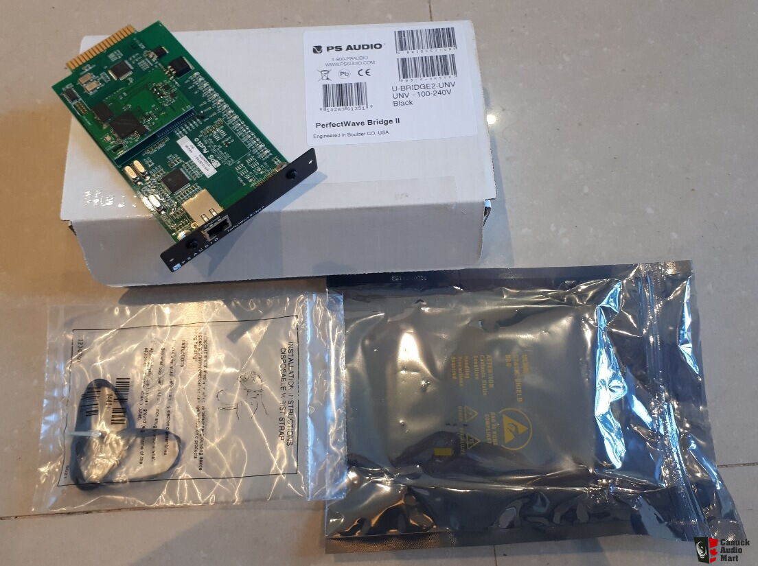 PS Audio Bridge II Network Card for Direct Stream of PerfectWave DSD ...