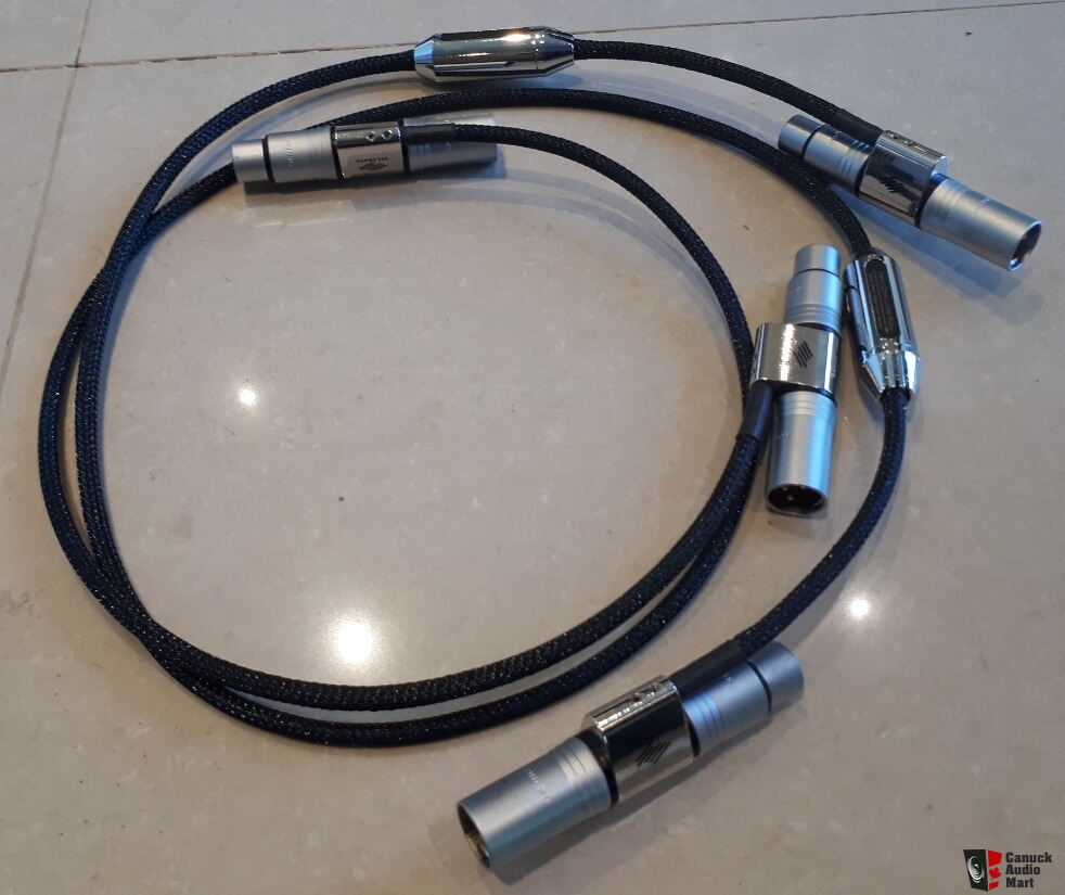 Siltech Zero Ohm Link XLR , Ruby Silver-Gold Version, 1 meter length ...
