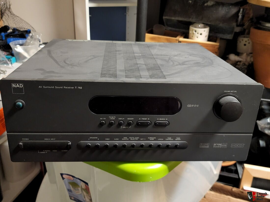 NAD AVR Audiophile Surround Sound Receiver T762 Photo 3999982 Canuck nad-avr-audiophile-surround-sound-receiver-t762-photo-3999982-canuck