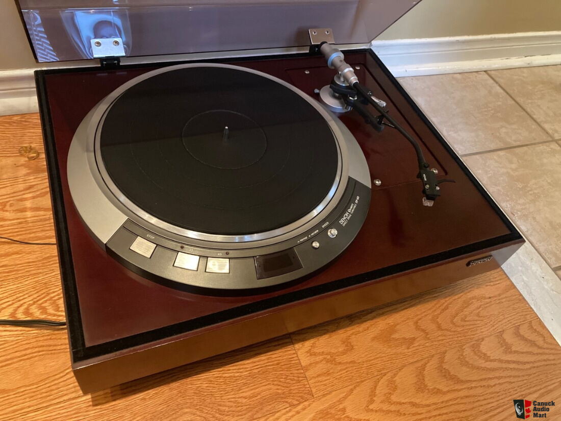 Top model Denon DP-80 turntable with Denon Carbon Fiber tonearm ...