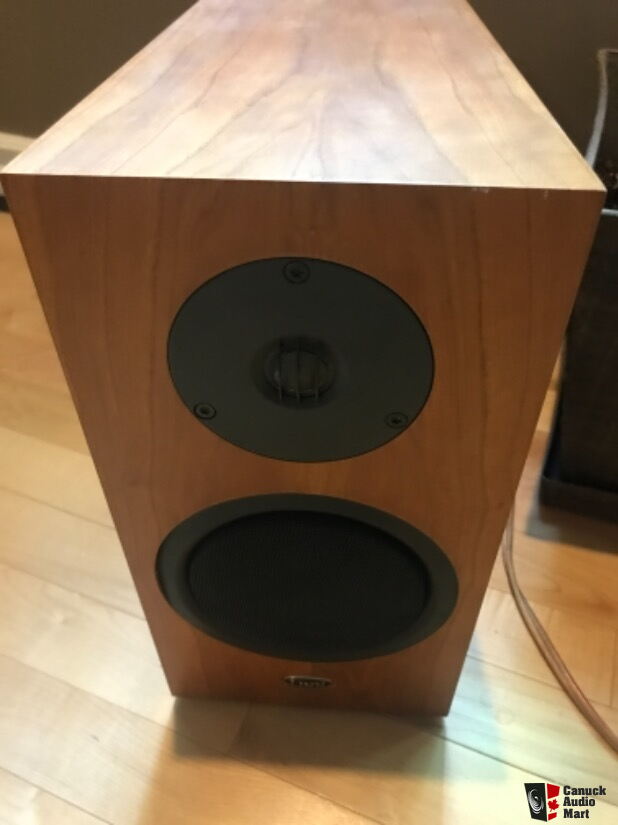 Linn Katan American Cherry speakers Photo #4001622 - Canuck Audio Mart