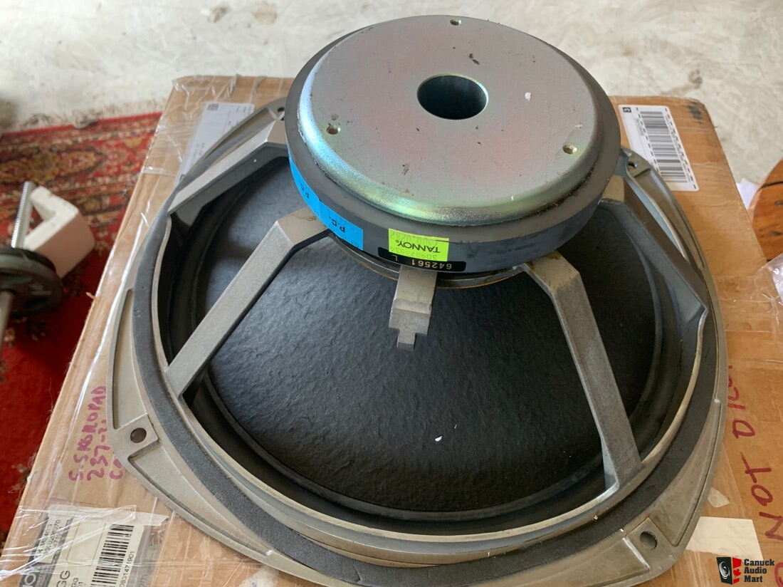 Tannoy 3834GG 15" bass driver For Sale - Canuck Audio Mart