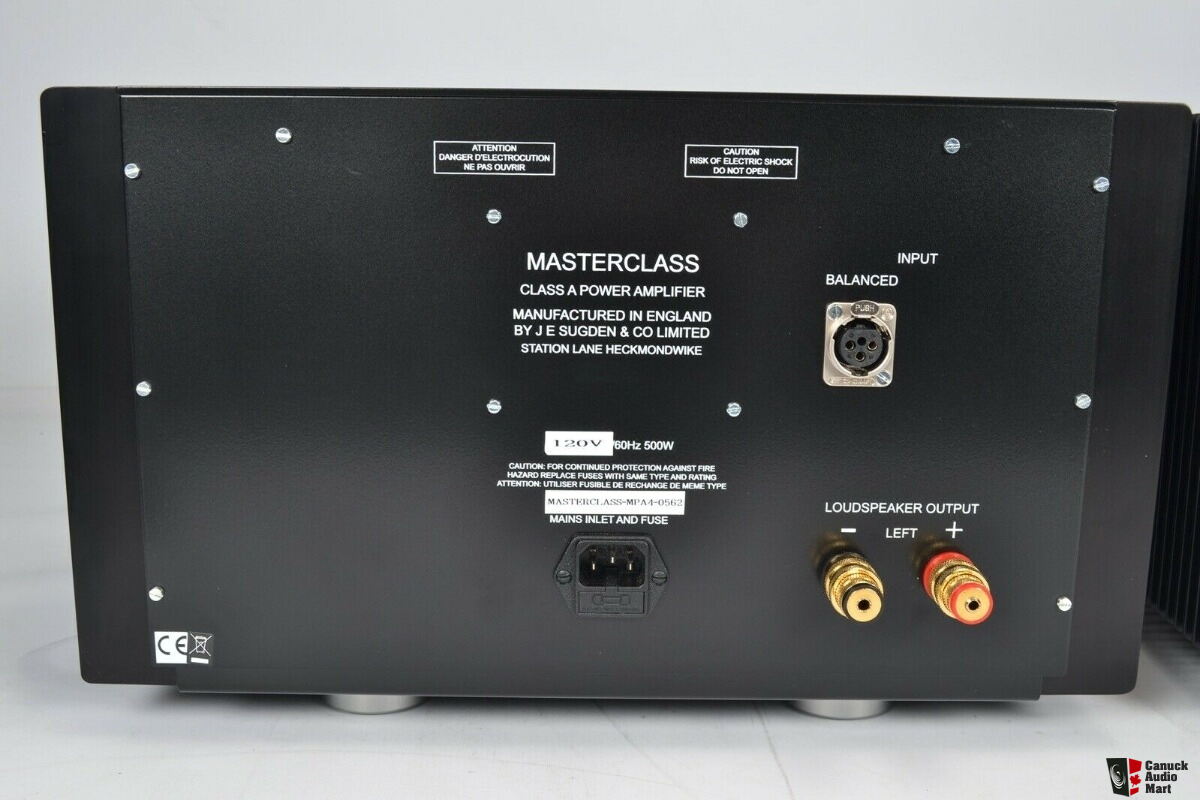 Sugden MPA4 Mono Amp - pure class A Photo #4003653 - Canuck Audio Mart