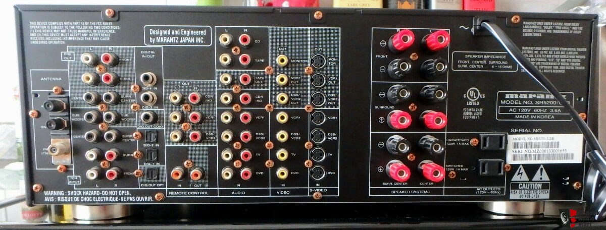 Marantz SR5200 (6x85w) Photo #4004393 - US Audio Mart
