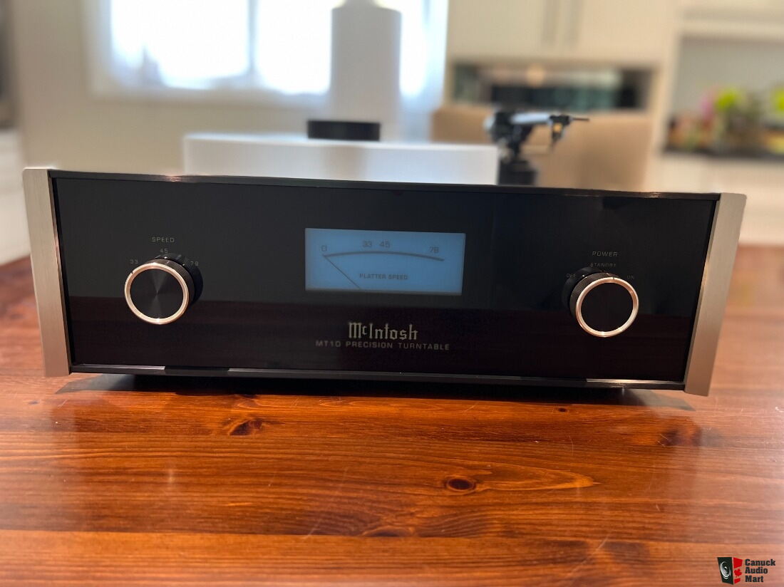 Sold Pending Pickup: McIntosh MT10 Precision Turntable Photo #4006348 ...