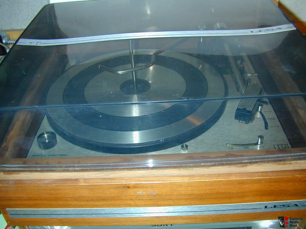 Vintage Lesa Turntable - Made in Italy For Sale - Canuck Audio Mart