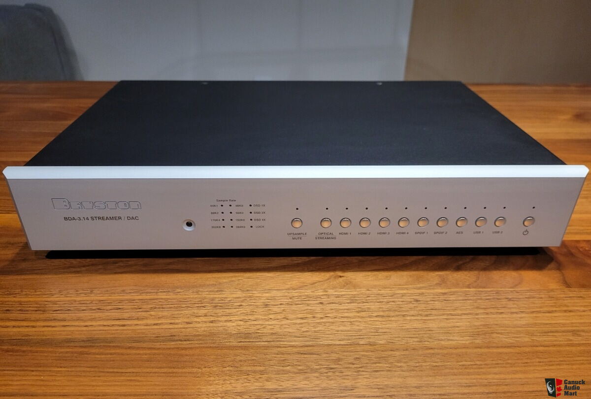 Bryston BDA 3.14 DAC/Streamer/Digital Preamplifier (Free shipping ...