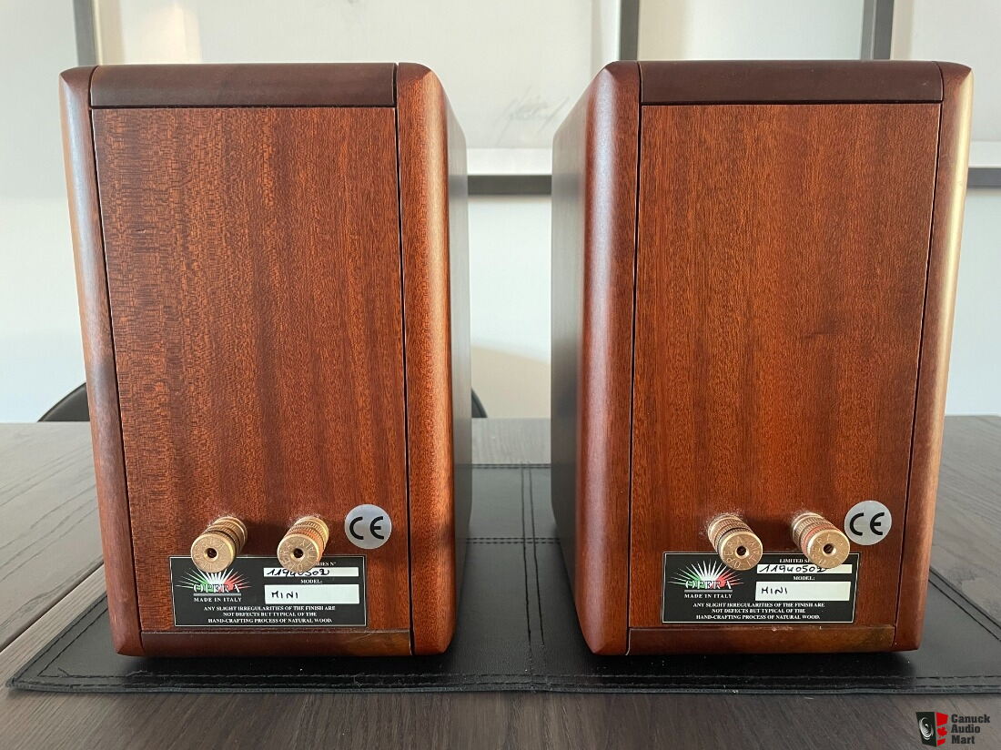 OPERA MINI bookshelf speakers - Italian made Photo #4007057 - Canuck ...