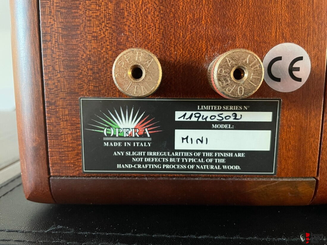 OPERA MINI bookshelf speakers - Italian made Photo #4007062 - Canuck ...