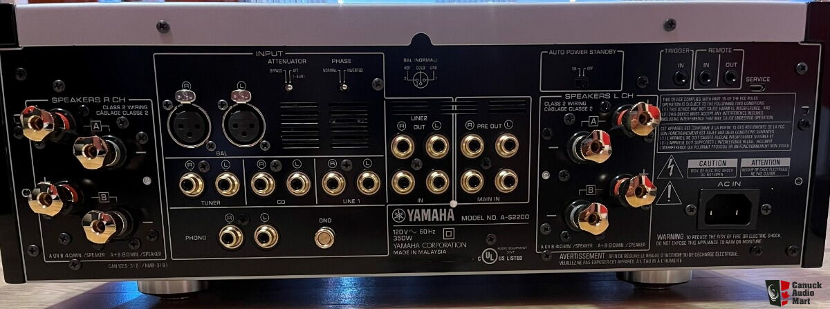 Yamaha AS-2200 Silver Photo #4008923 - Canuck Audio Mart