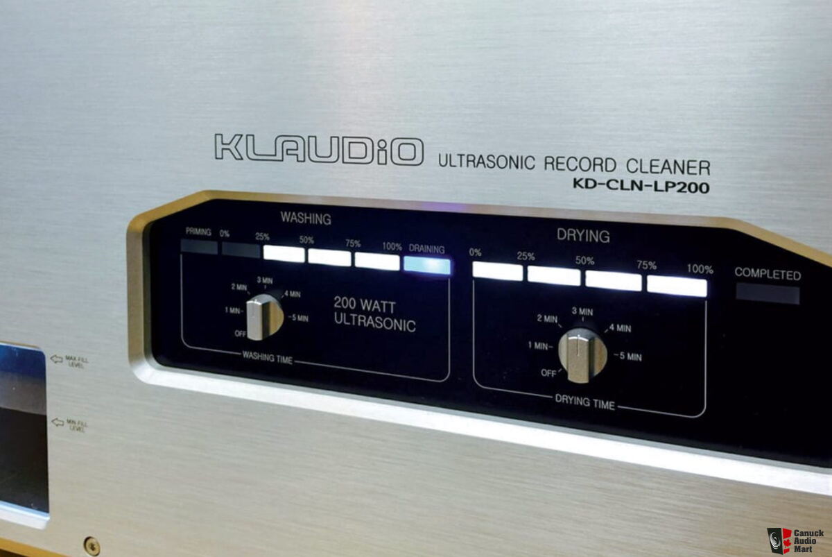 Klaudio-kd-cln-Lp200 ultrasonic-vinyl-record-cleaner Photo #4010757 ...