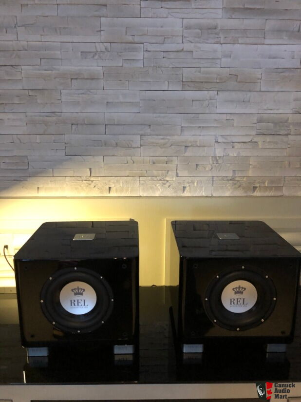 Pair of REL T7X (Sale Pending ) Photo #4011288 - Canuck Audio Mart