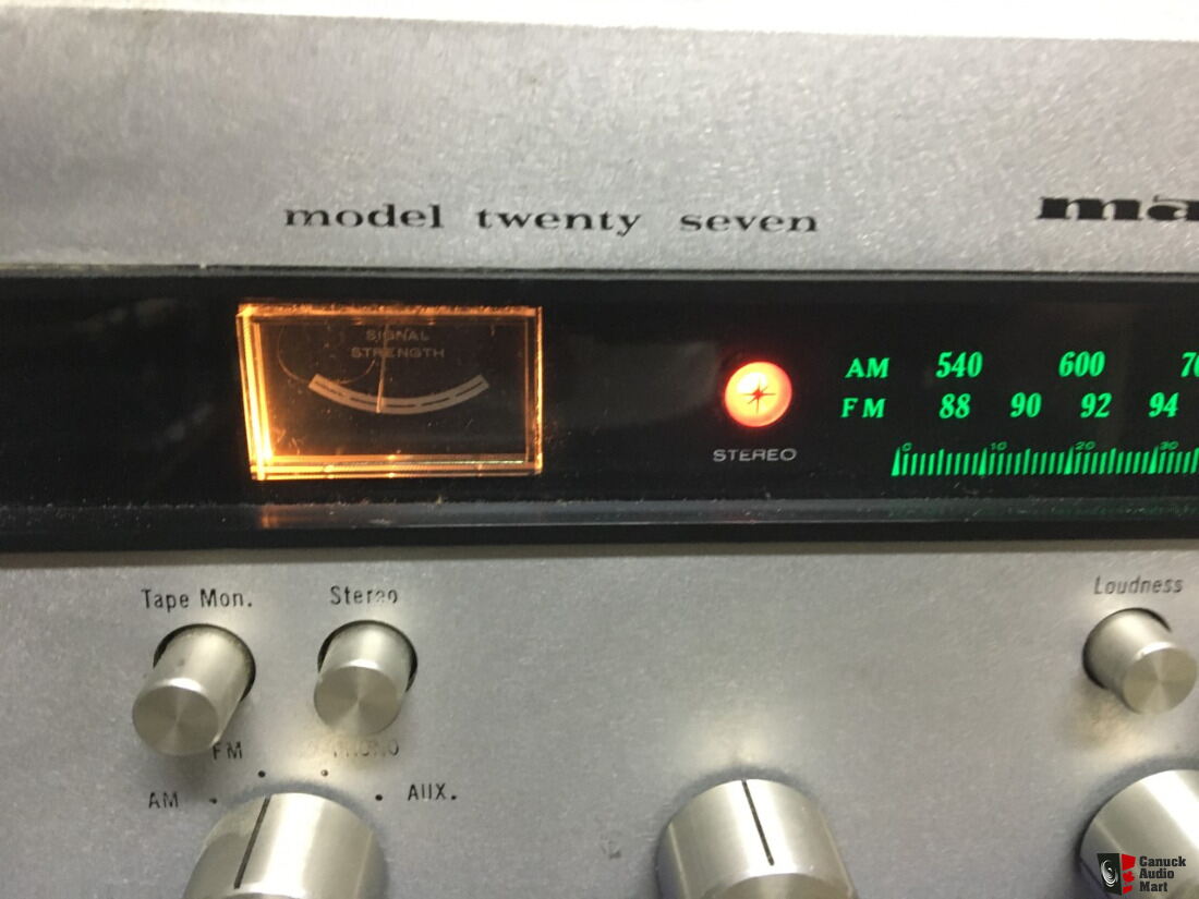 Marantz 27 Vintage 1970 FM/AM Receiver 30 w per channel Photo #4011967 ...