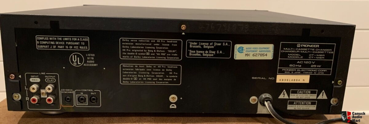 Pioneer CT-M6R Multi Cassette Changer Photo #4012201 - UK Audio Mart