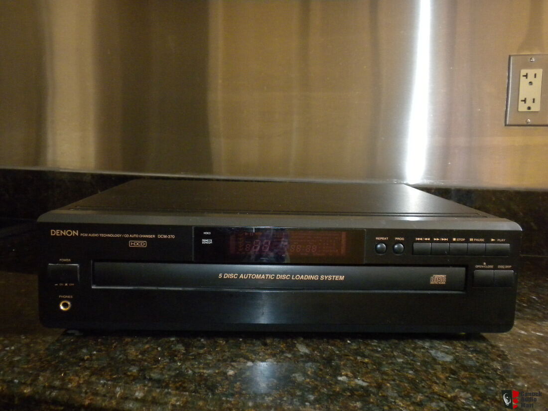 Selling a used Denon HD/CD 5-disc changer model DCM-370 Photo #4015604 ...
