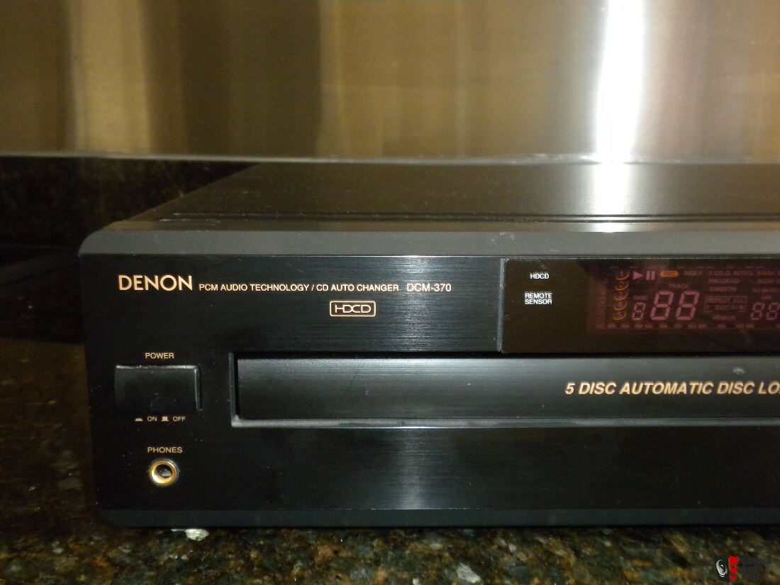 Selling a used Denon HD/CD 5-disc changer model DCM-370 Photo #4015609 ...
