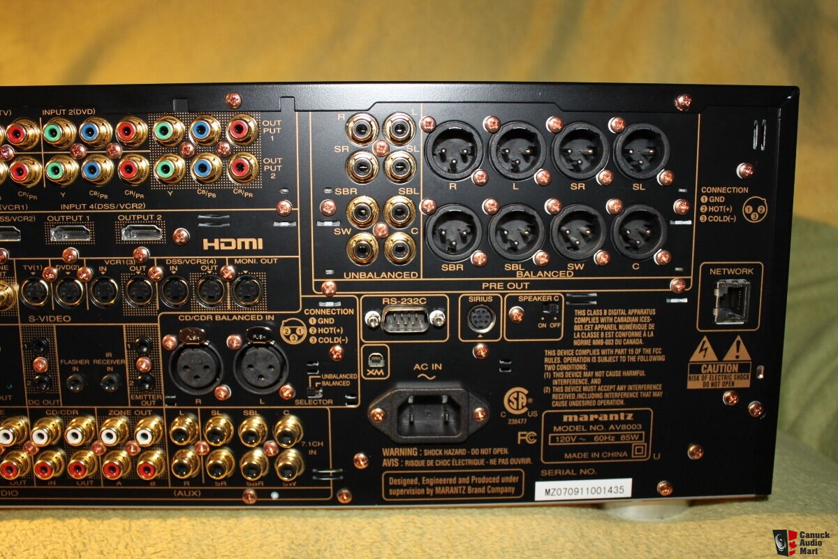 Marantz AV8003 Multi-channel Pre/Pro Photo #4017090 - Canuck Audio Mart