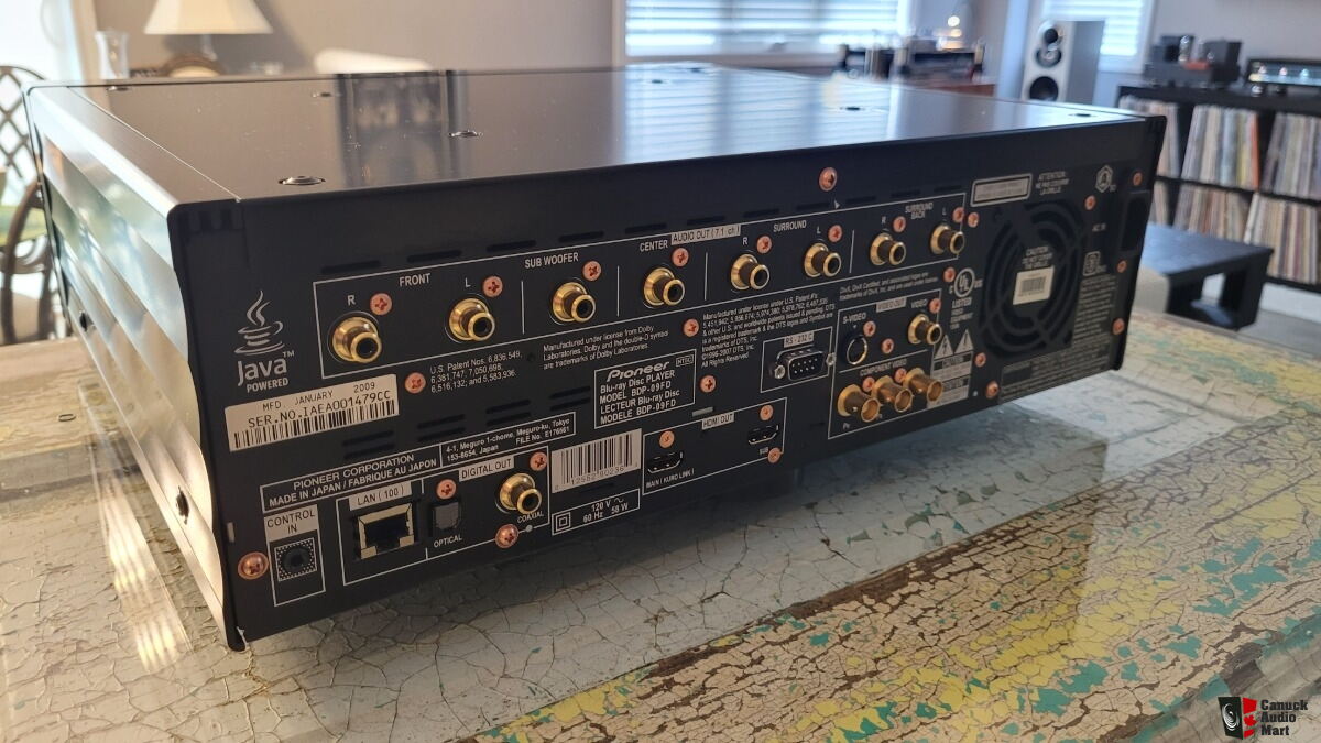 Pioneer BDP-09FD BLUE RAY Player CD transport. Mint Photo #4017648 - US ...
