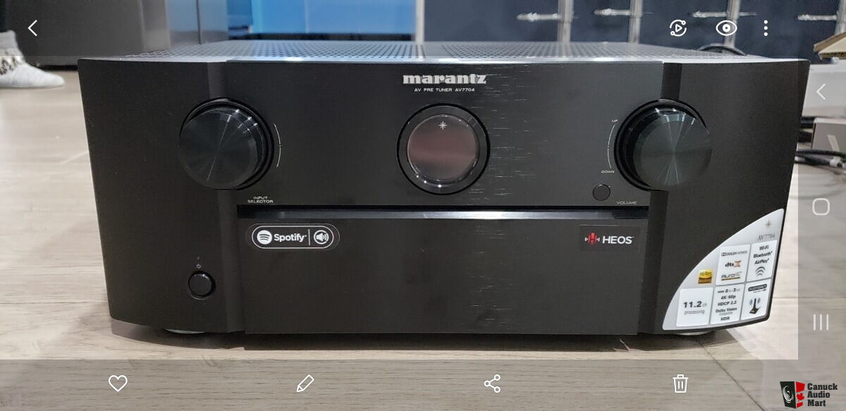 Marantz AV 7704 processor Photo #4018268 - Canuck Audio Mart