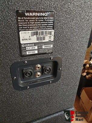 Yamaha C115V PROFESSIONAL (PA) Speakers, 15"+HORN Photo #4020151 ...