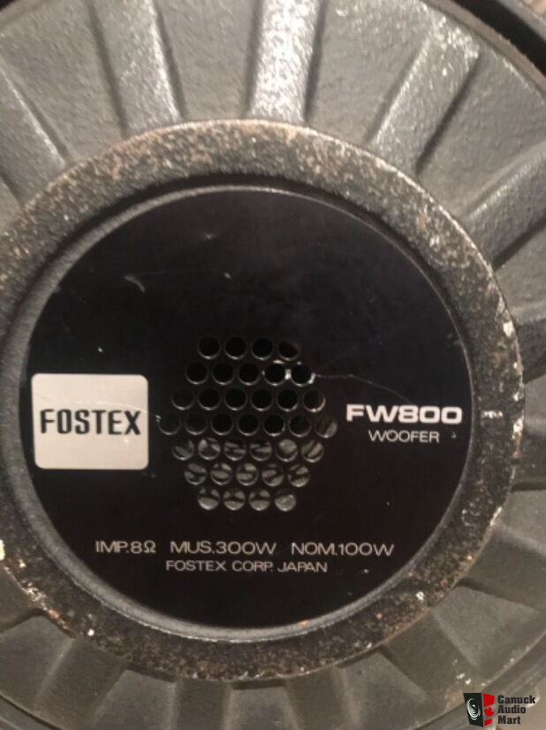 GIANT Fostex 31.5" Subwoofer FW-800 PENDING Photo #4020772 - US Audio Mart