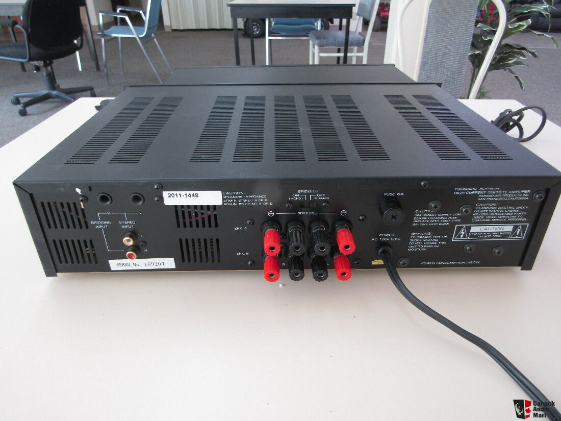 Parasound HCA-800II POWER P/HP 750II Combo Photo #4021575 - Canuck ...