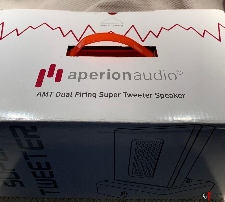 Aperion Dual Firing AMT Ribbon Super Tweeter Photo #4022547 - Canuck ...