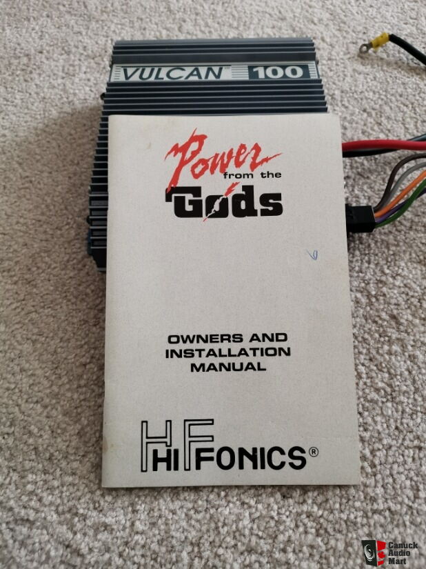 Hifonics Vulcan Photo #4022909 - Canuck Audio Mart