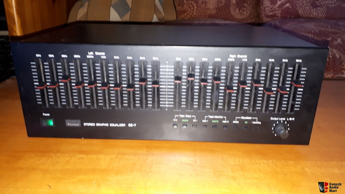 Sansui SE-7 Equalizer For Sale - Canuck Audio Mart
