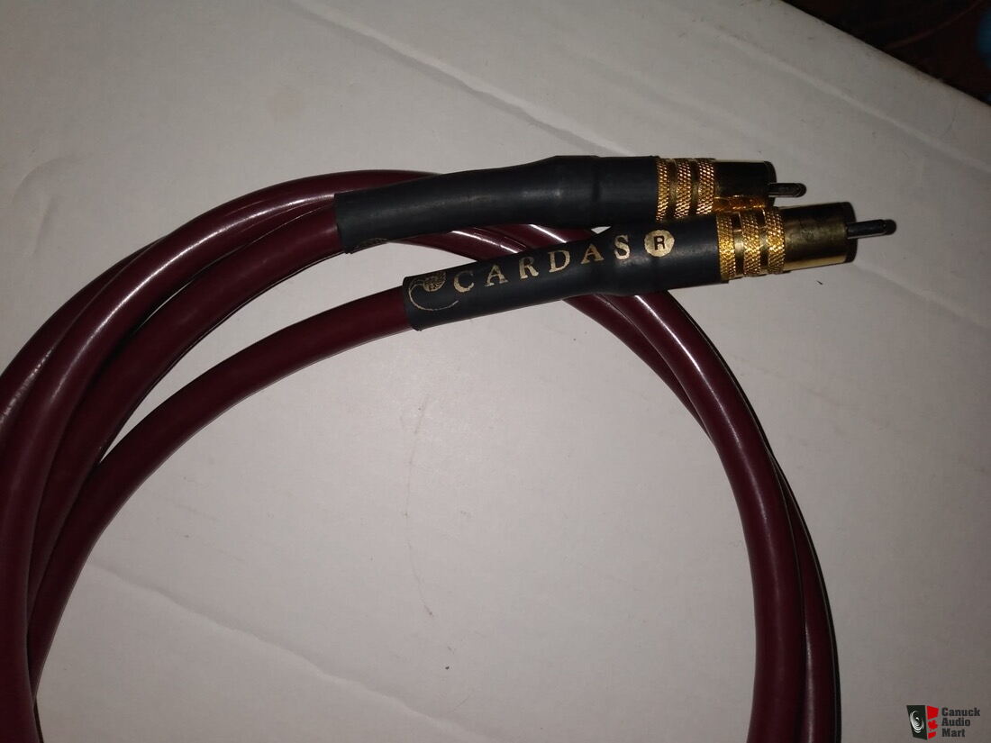 Cardas Golden Cross interconnects RCA 1M (pair) Photo #4024474 - Canuck ...