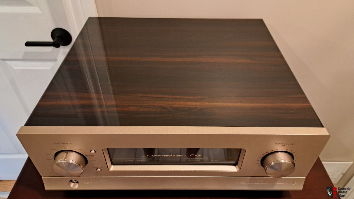 Luxman C-5 / M-5 Ultimate Fidelity: Limited Edition Pre-Amp / Power Amp ...