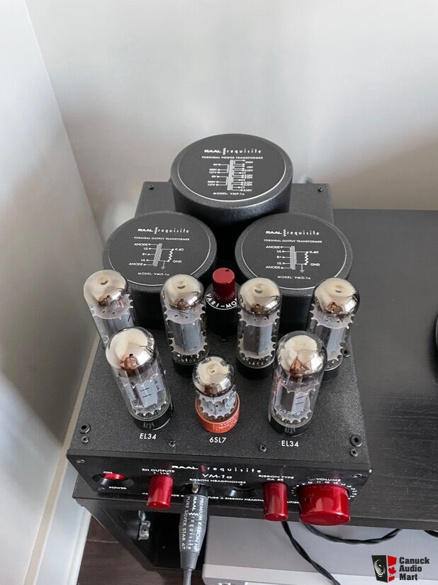 RAAL Requisite VM-1a Tube Headphone amp Photo #4027104 - US Audio Mart