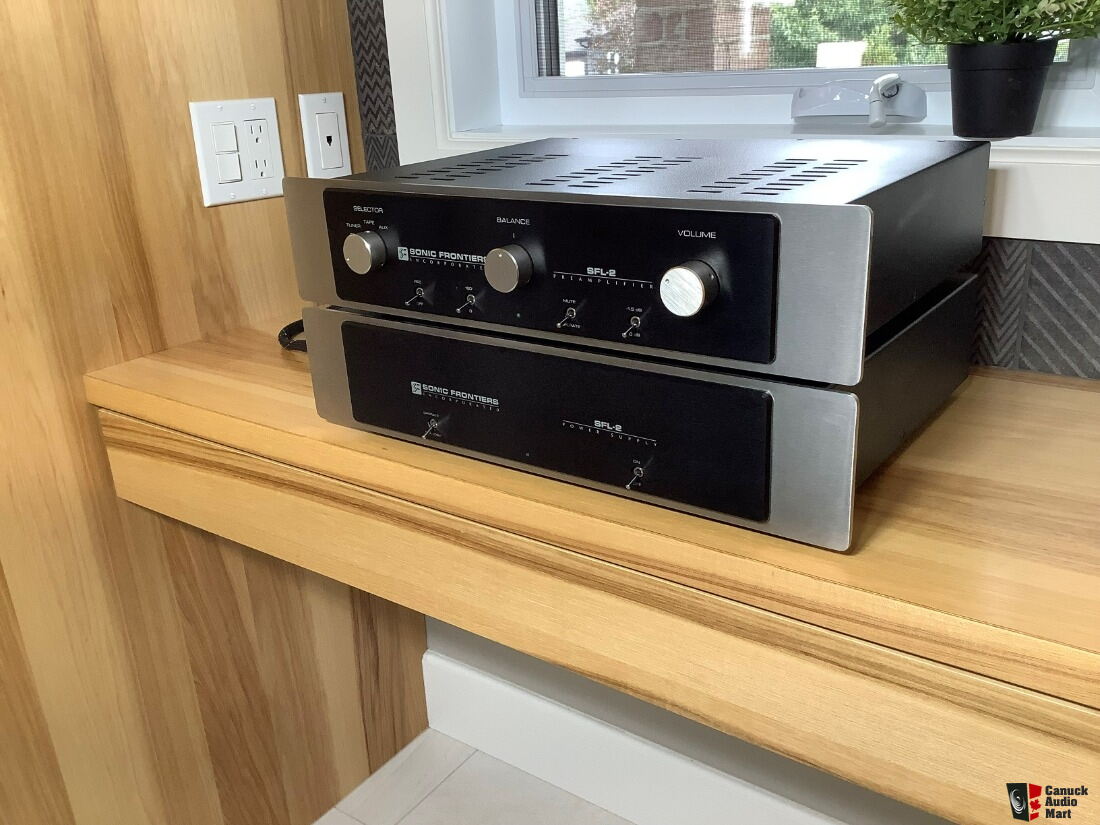 Preamplifier Sonic Frontiers model SFL2,Sold to crazytubeguy For Sale ...