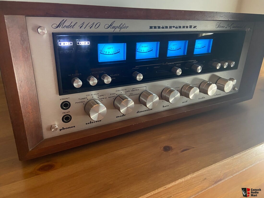 Vintage Marantz 4140 Integrated - Extensively Restored Photo #4028637 ...