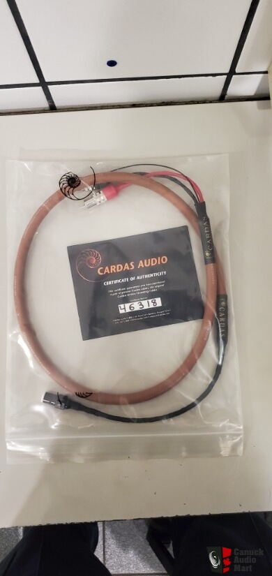 Cardas Cross 1.25 Metre Phono Cable Photo #4028808 - US Audio Mart