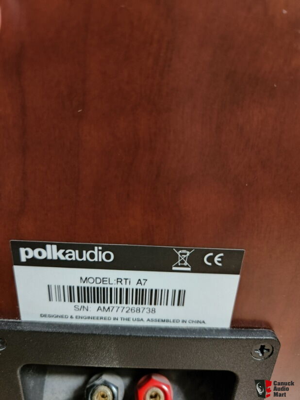 Polk Rti 7 Floorstanding speakers Photo #4029022 - Canuck Audio Mart