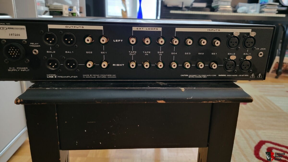 Sonic Frontiers Line 2 Preamp with original remote Photo #4030095 ...